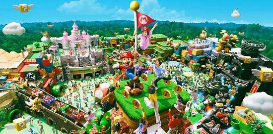 Super Nintendo World, il nuovo parco a tema degli Universal Studios ...